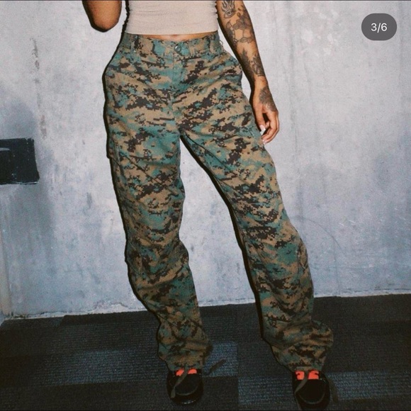 Pants & Jumpsuits | Digital Camo Cargo Pants | Poshmark